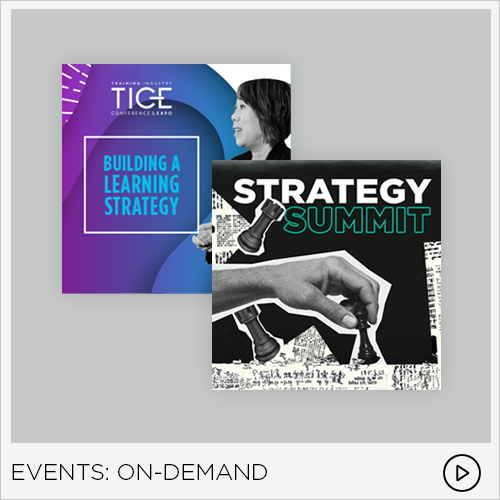 Training Industry Events | On-Demand Learning – Training Industry, Inc.